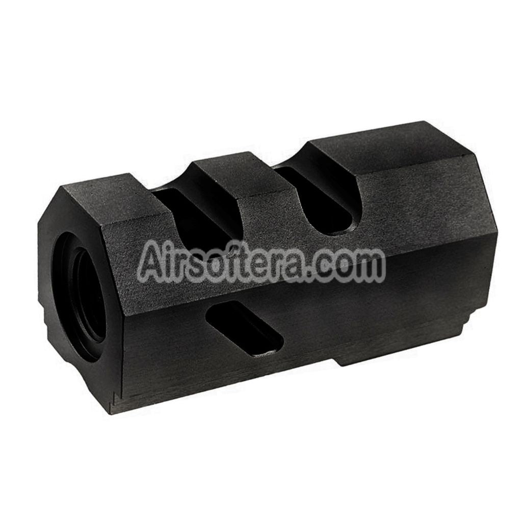 Airsoft Revanchist Aluminum Compensator -14mm CCW Counter-Clockwise Th ...