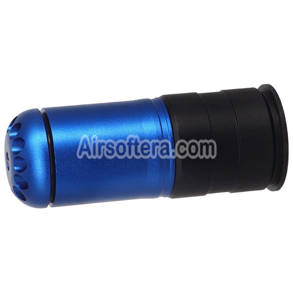 Airsoft CYMA 120rd 40mm M203 Gas Grenade Cartridge Shell Blue/Black ...