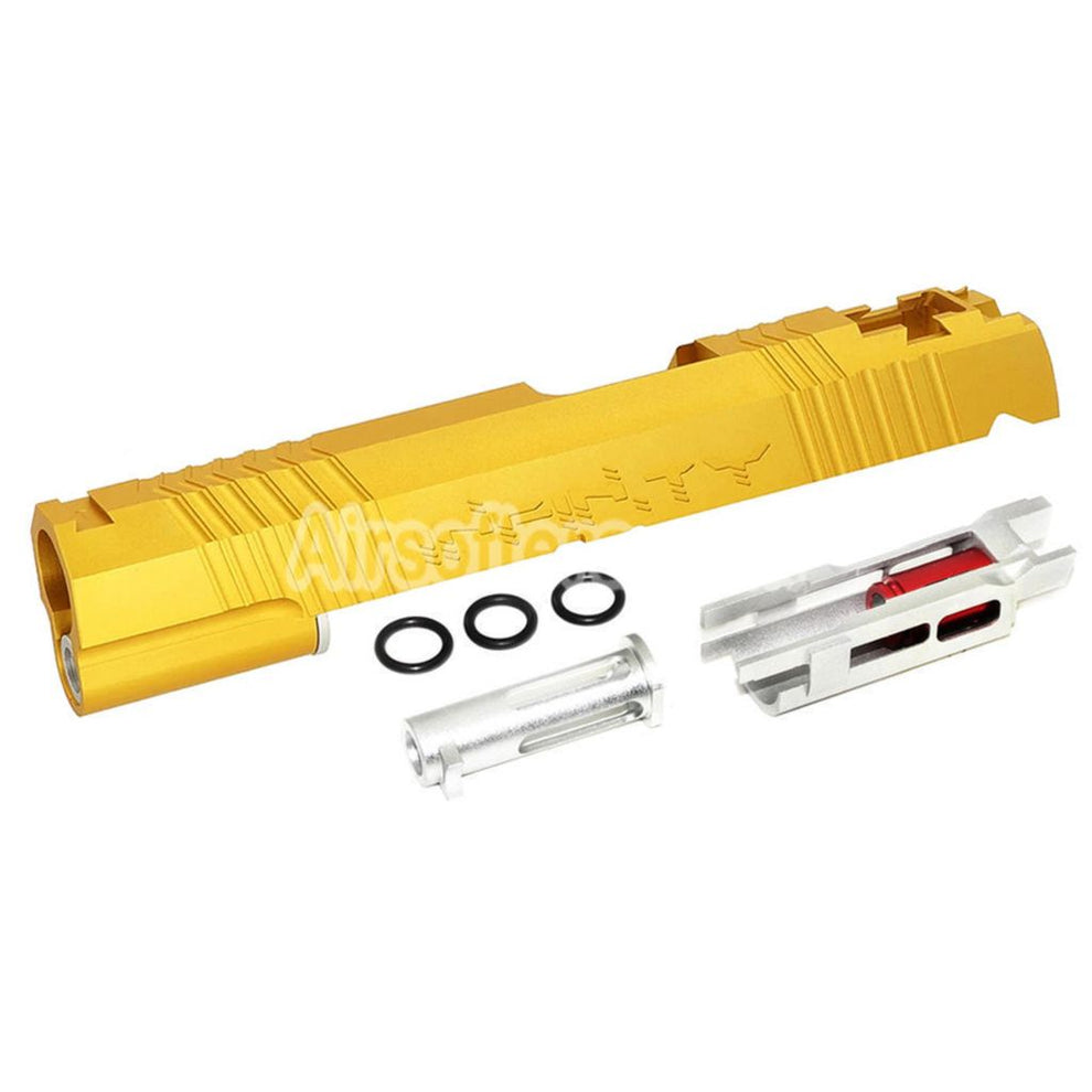 Airsoft 5KU CNC Aluminium Infinity Slide Set für Tokyo Marui Hi-Capa 5 ...