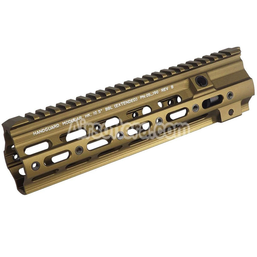 Airsoft 5KU 245mm CNC Aluminum SMR Tactical Handguard Rail System for ...