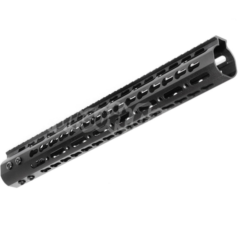 CNC Aluminum 15" Inches Keymod RAS Handguard Rail System For M4 M16 Se ...