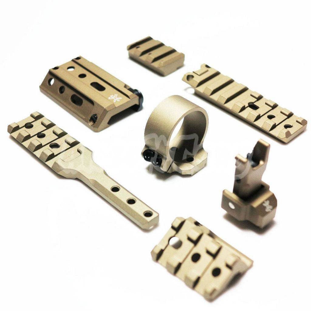 PTS Unity Tactical FUSION Folding Sight Mounting System Dark Earth ...