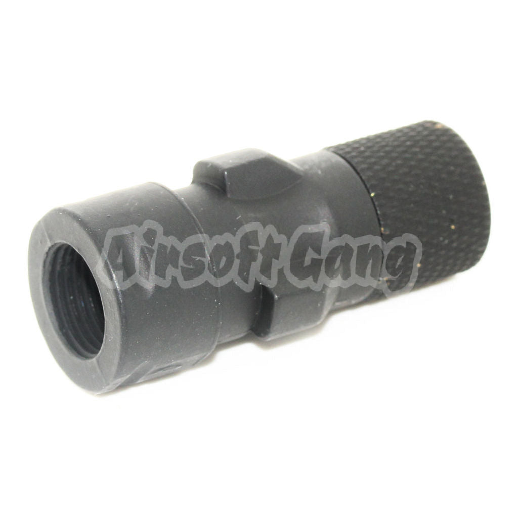 CYMA Metal Flash Hider Muzzle Adaptor For CM041 CM049 MP5 AEG Airsoft ...