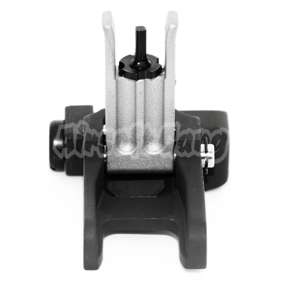 KAC Style 300M Metal Flip-Up Front Rear Sight Set For MK18 MOD-1 M4 M1 ...