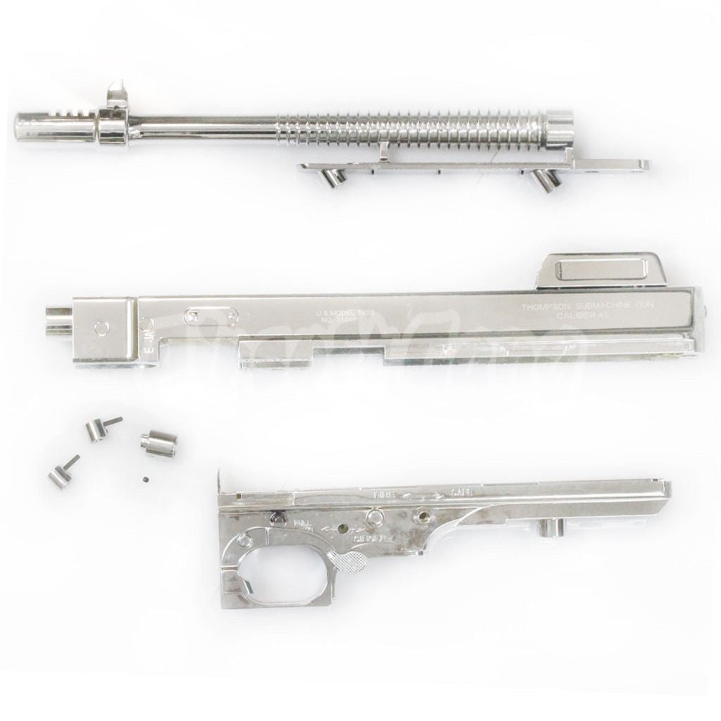 Airsoft King Arms M1928 Silver Kit For King Arms Thompson M1928 Series ...