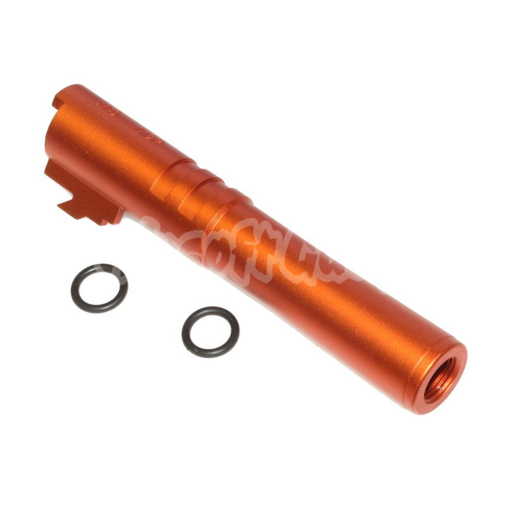 Airsoft 5KU 4.3" Inches CNC Aluminium Outer Barrel +11mm CW for Tokyo ...