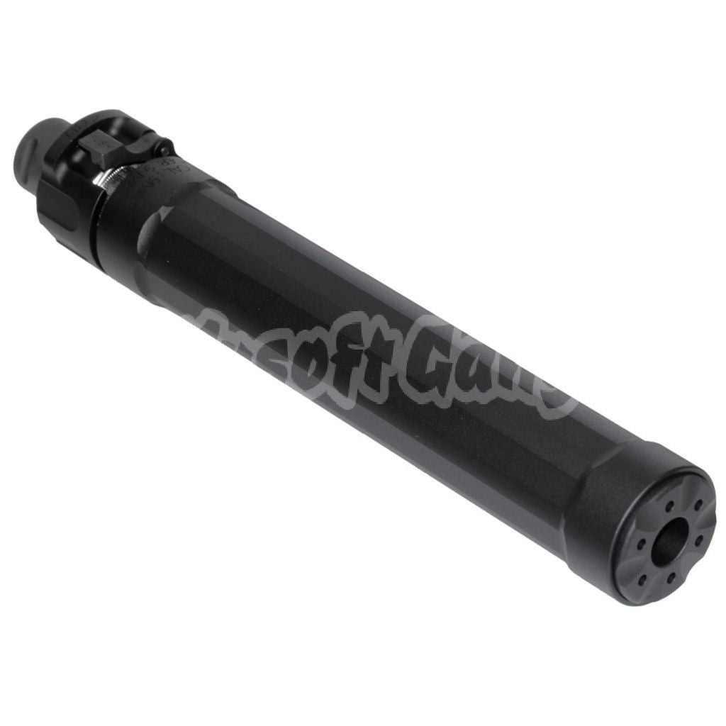 Airsoft 5KU 187mm Ryder 9 MP5 Suppressor Silencer +12mm CW Flash Hider ...