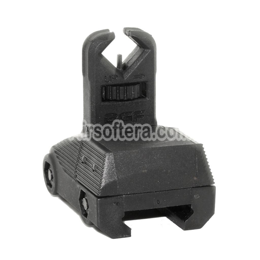 Airsoft CYMA Polymer Flip Up AK Alfa Front Sight For 20mm Picatinny Ra ...