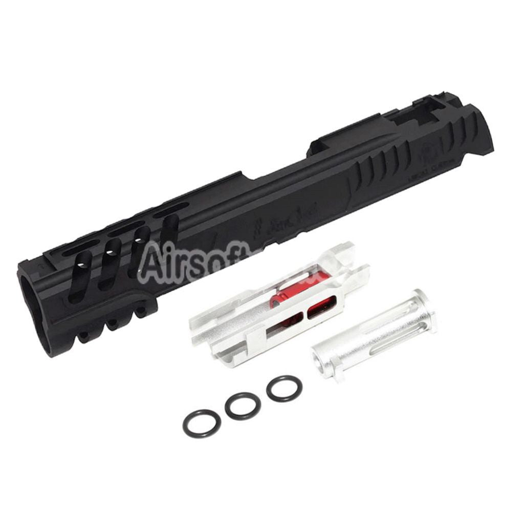 Airsoft 5KU CNC Aluminum Limcat Speed Cat Slide Set For Tokyo Marui Hi ...