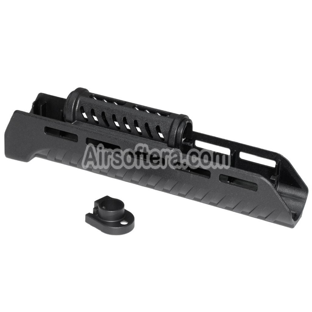 Airsoft CYMA 110mm/265mm Polymer ZHUKOV Style AKM M-LOK Upper Lower Ha ...